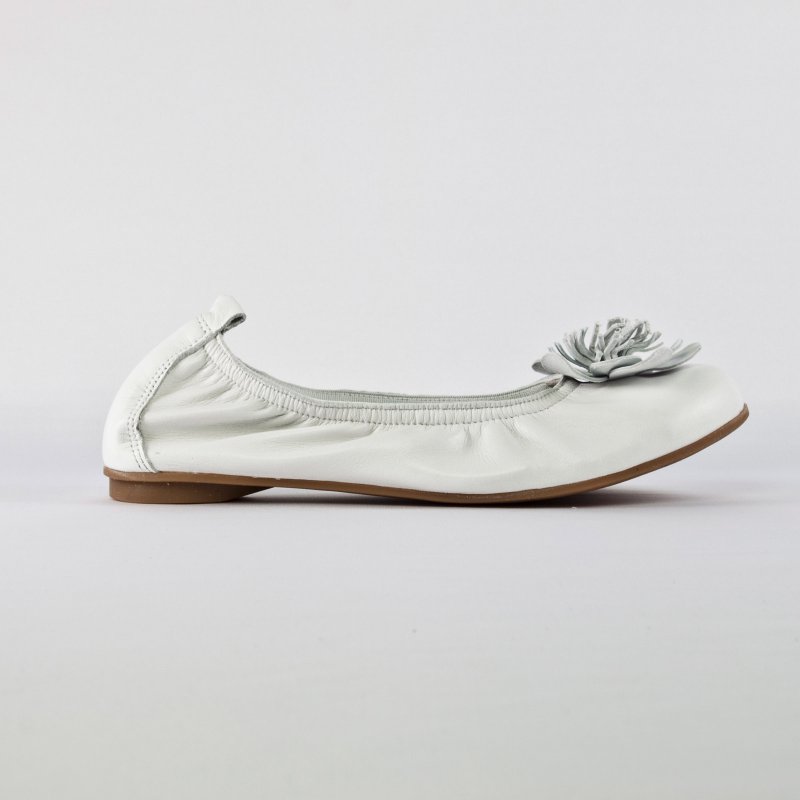 Ballerines Scarlatine Femme 7549 Blanc - TROIS PAR 3