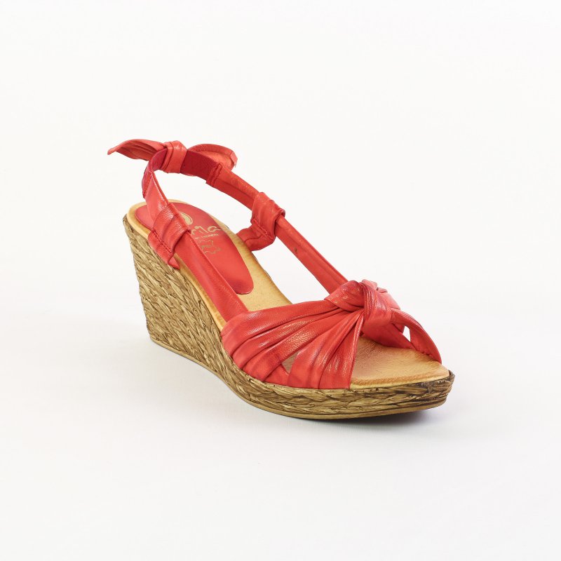 chaussure rouge ete
