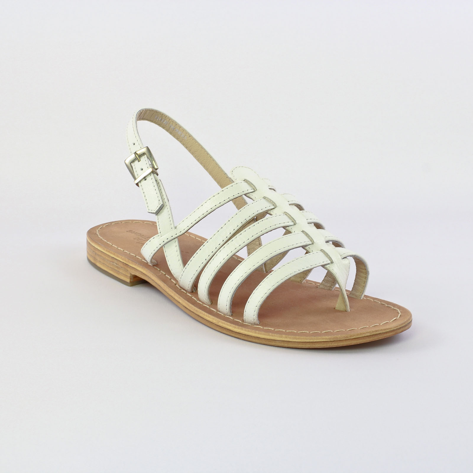 Sandale De St Tropez 126022 Blanc | sandales blanc printemps été ...